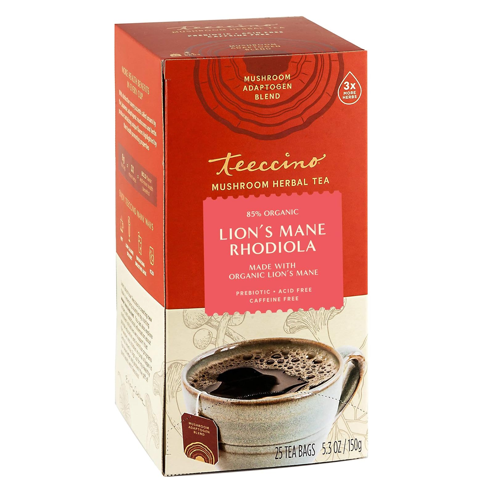 Lion's Mane herbal tea benefits
