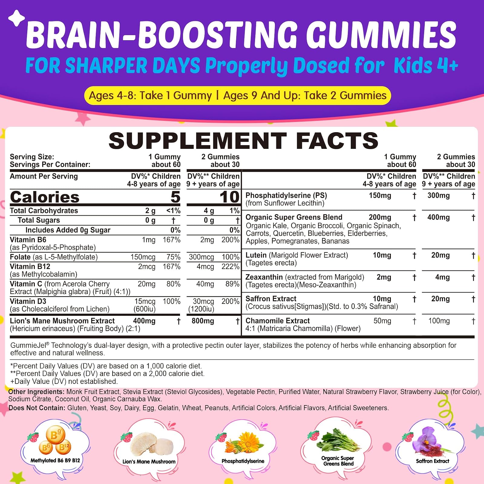 Lion's Mane kids gummies