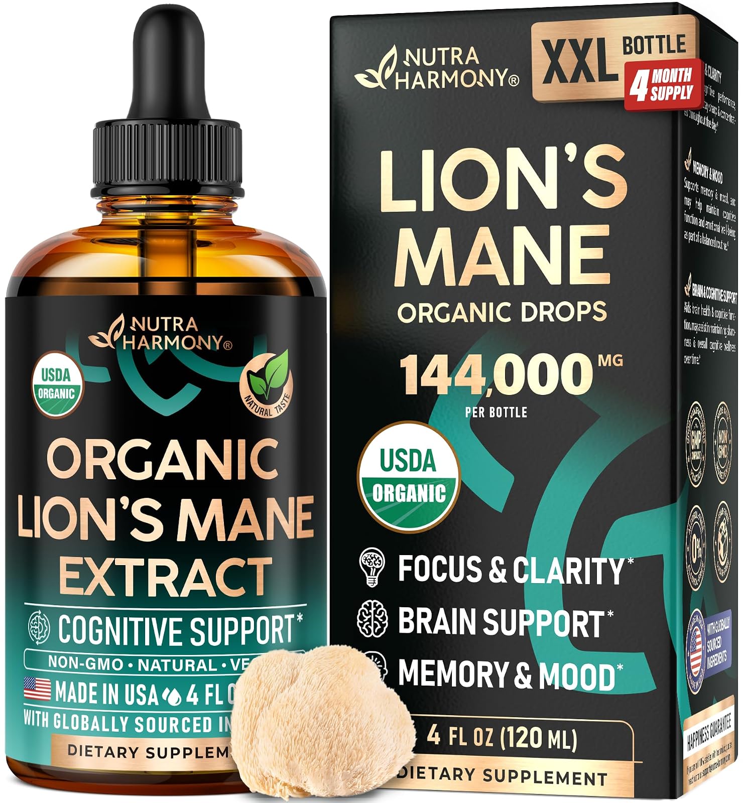 lion's mane liquid extract for wellness