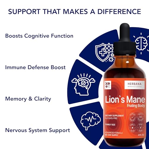 Lion's Mane liquid for immune support