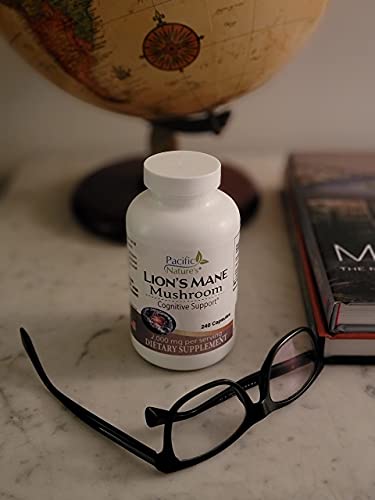 Lion's Mane mushroom capsules for brain health