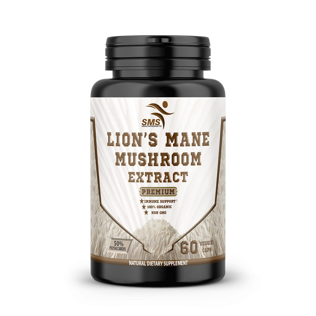 Lion's Mane mushroom capsules for brain health