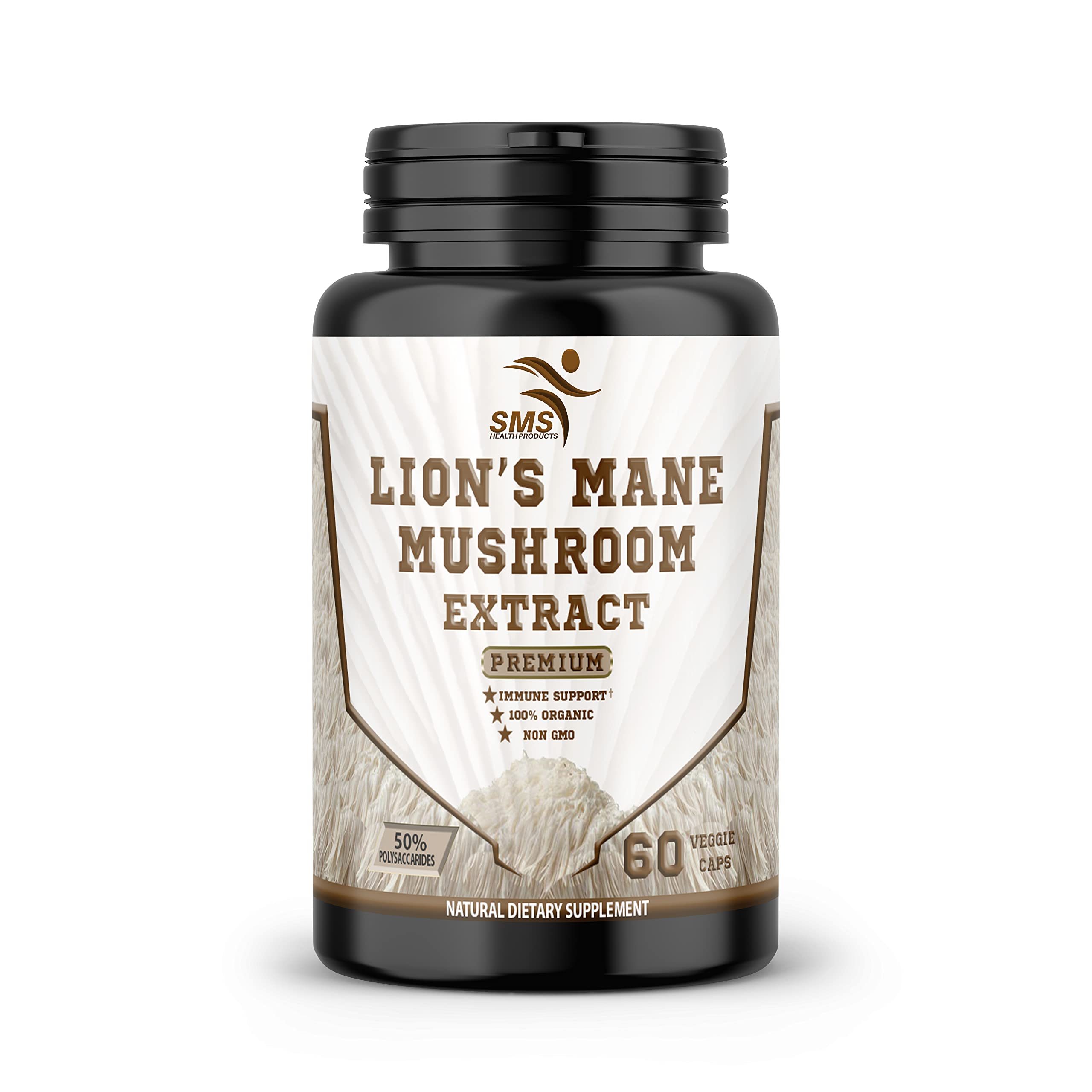 Lion's Mane mushroom capsules for brain health