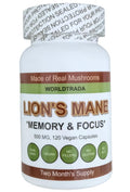 Lion's Mane mushroom capsules for brain health