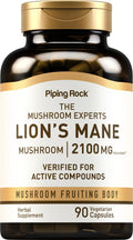 Lion's Mane mushroom capsules for wellness