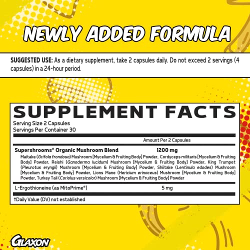Lion's Mane mushroom capsules