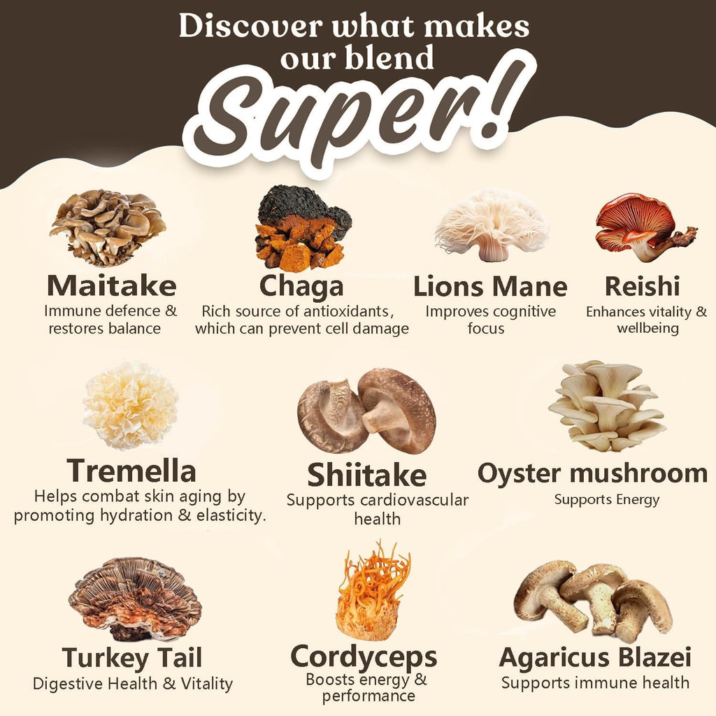 Lion's Mane mushroom coffee benefits