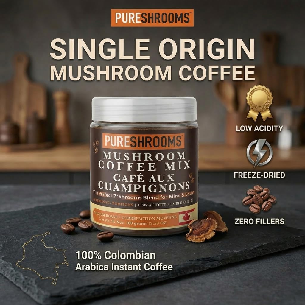 lion's mane mushroom coffee boost