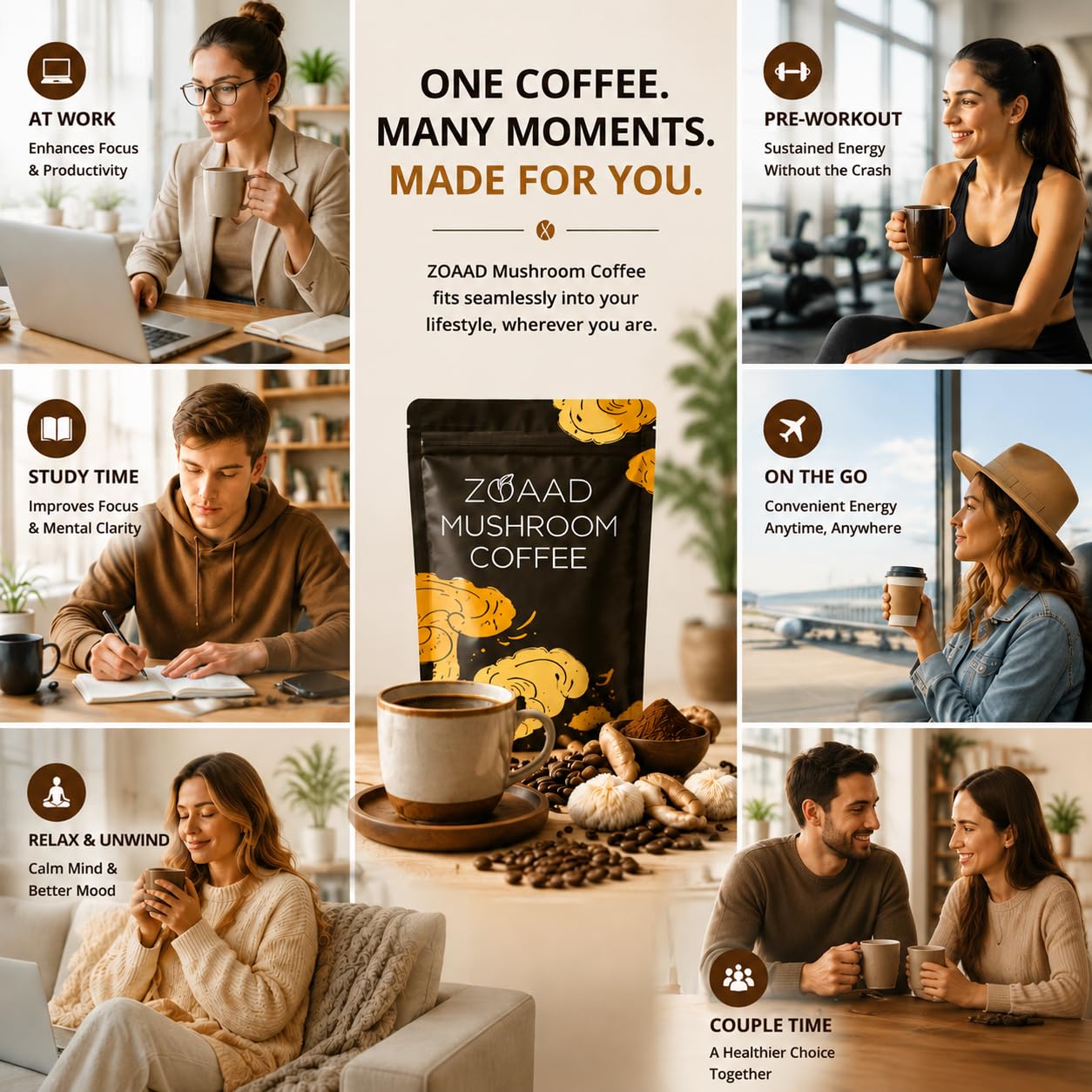 lion's mane mushroom coffee boost