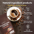 lion's mane mushroom coffee boost