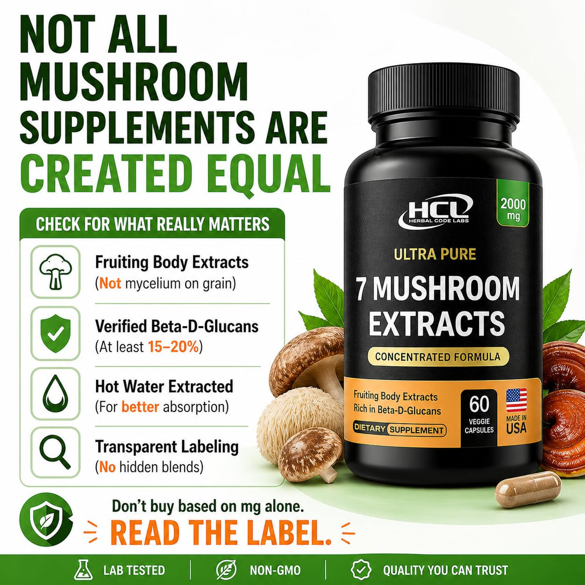 Lion's mane mushroom cognitive support