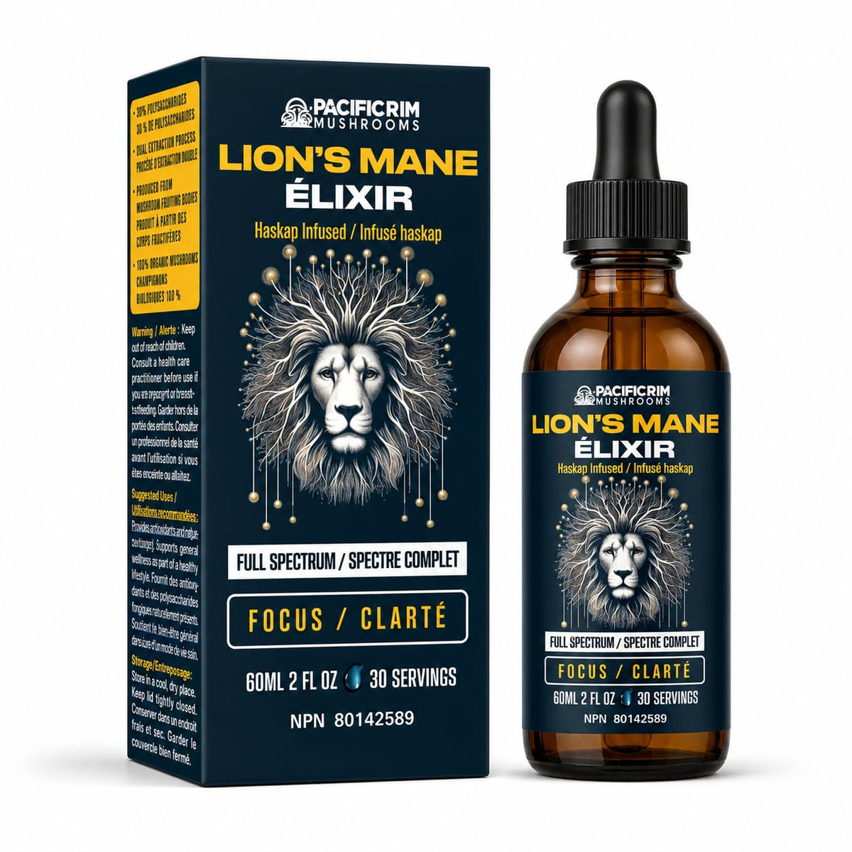 Lion's Mane mushroom elixir benefits