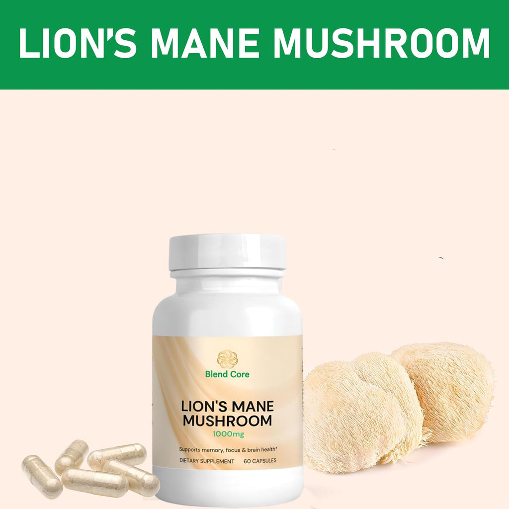 Lion's Mane mushroom energy enhancer