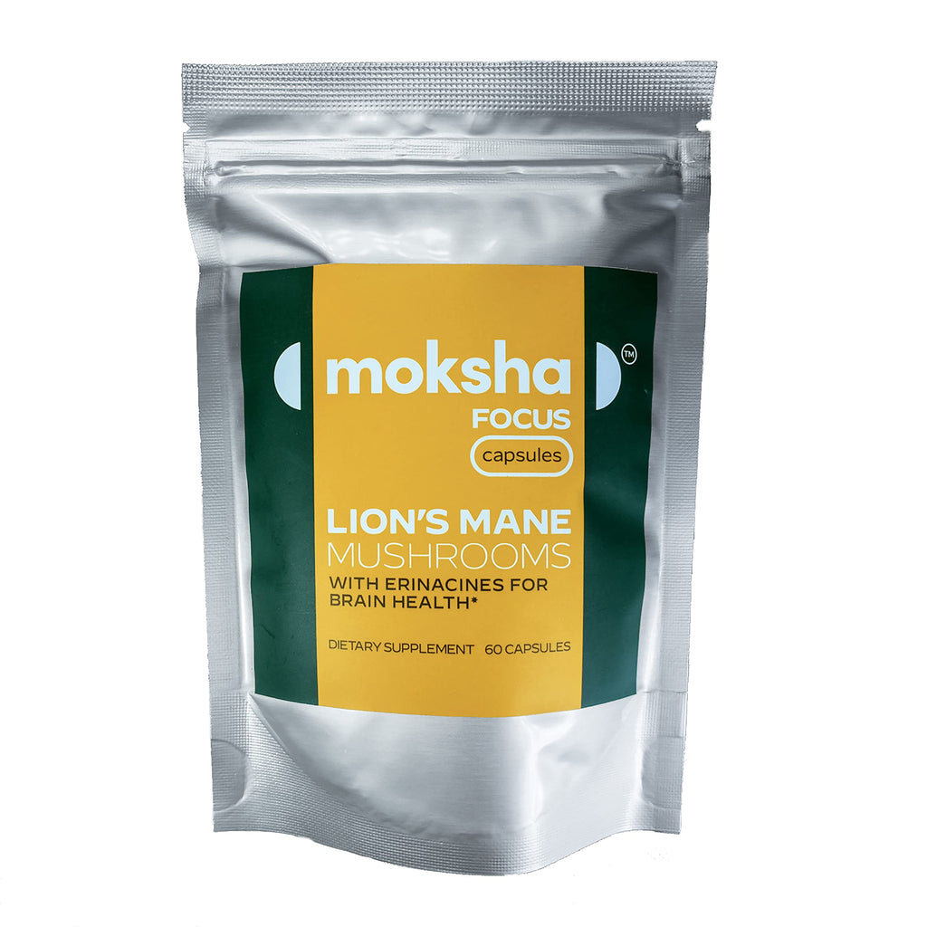 Lion's Mane mushroom extract capsules