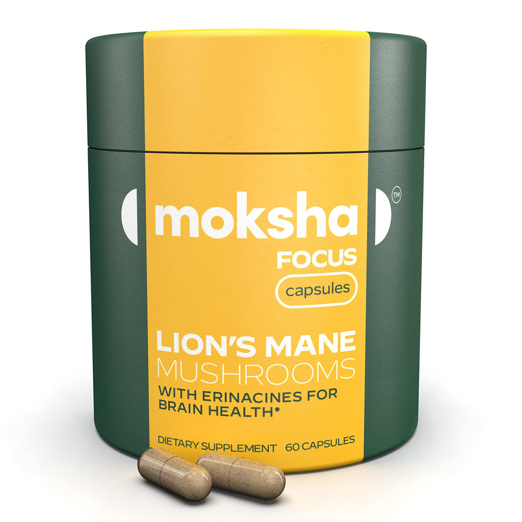 Lion's Mane mushroom extract capsules
