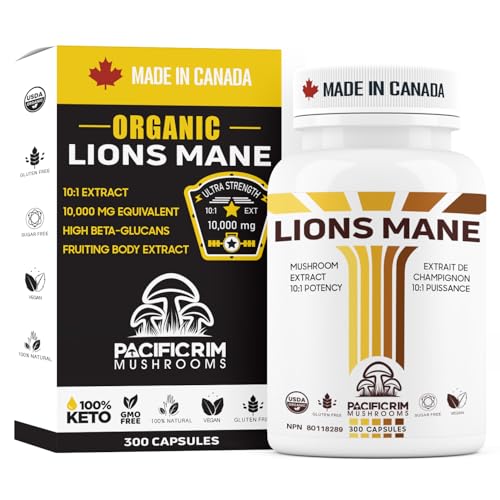 lion's mane mushroom extract capsules