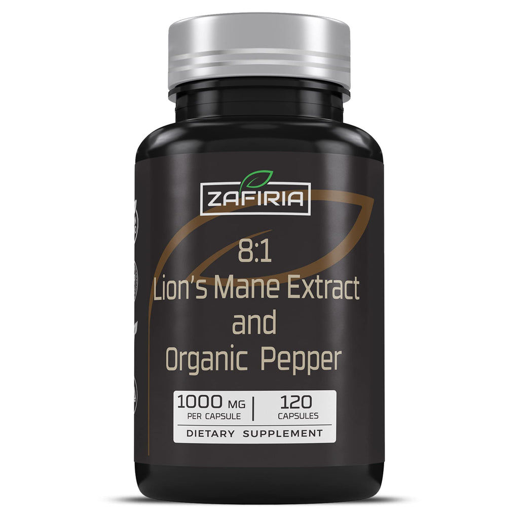Lion's Mane mushroom extract capsules