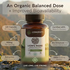 lion's mane mushroom extract for vitality