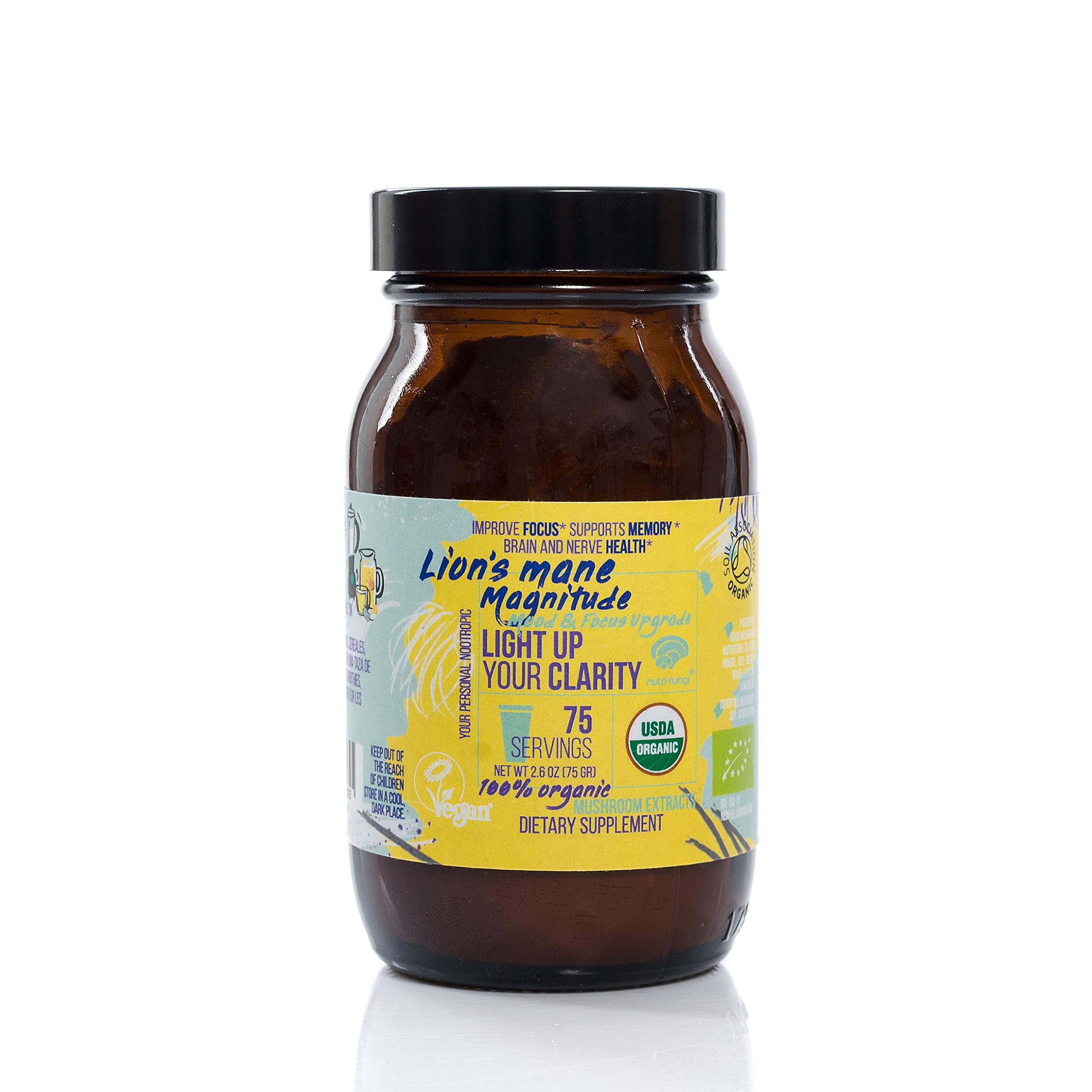 Lion's Mane mushroom focus booster