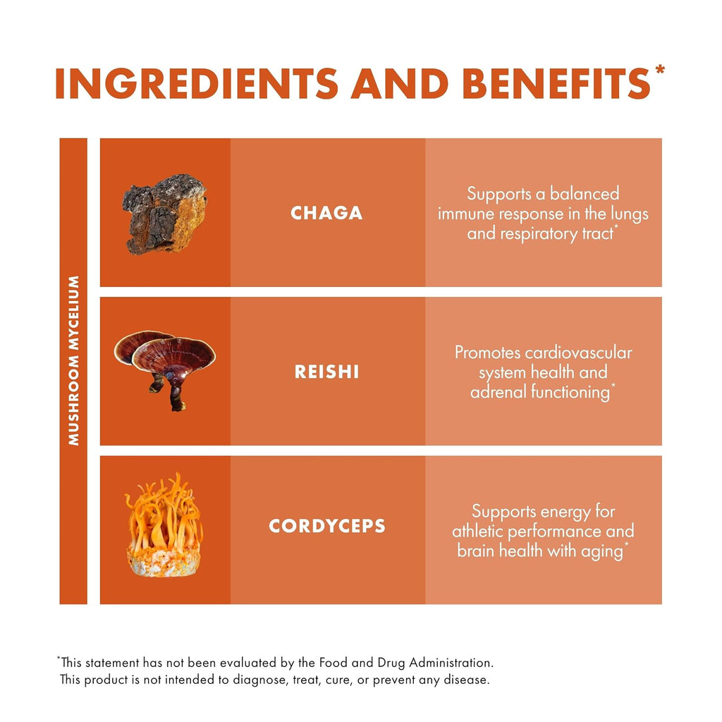 Lion's mane mushroom for cognitive function