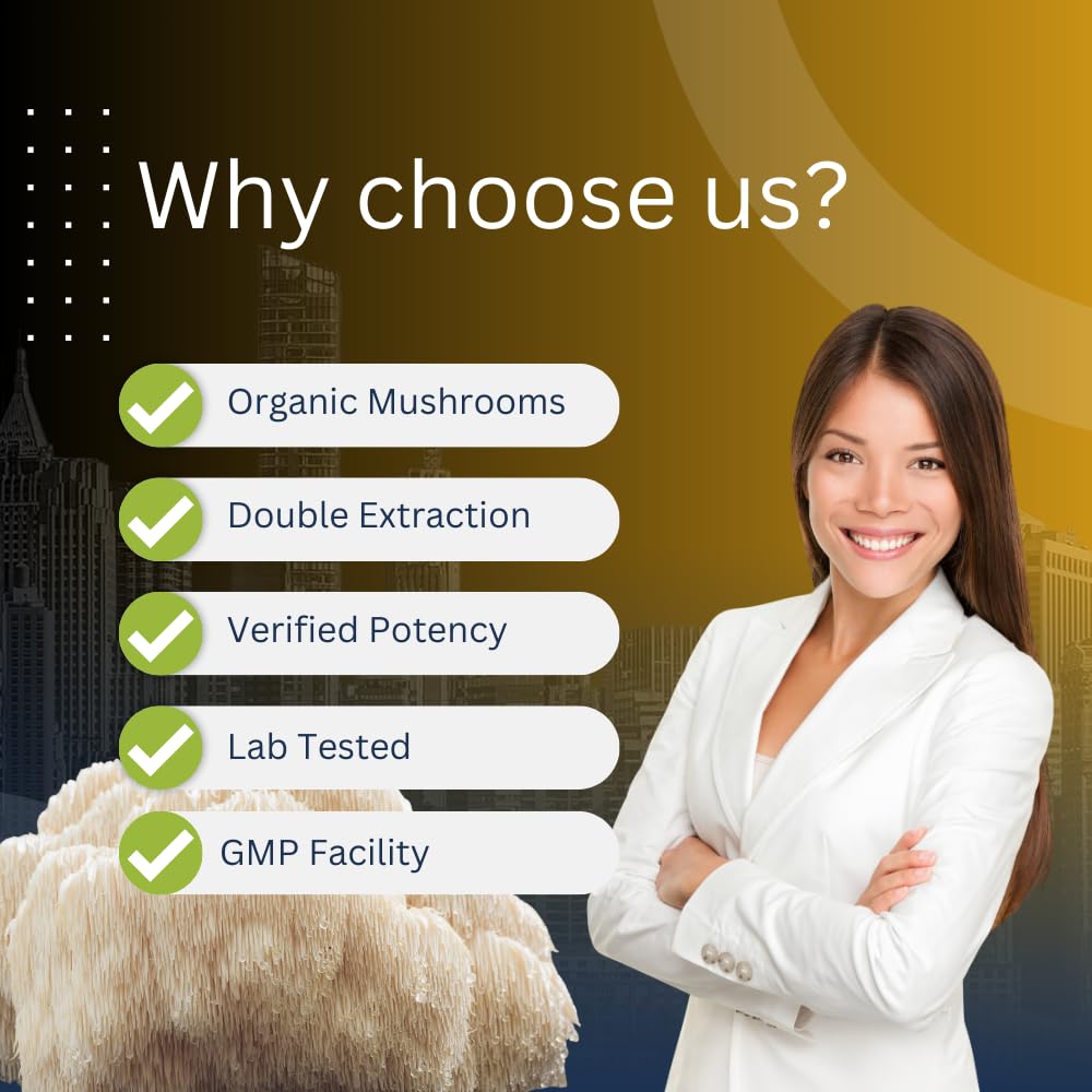 lion's mane mushroom for cognitive health