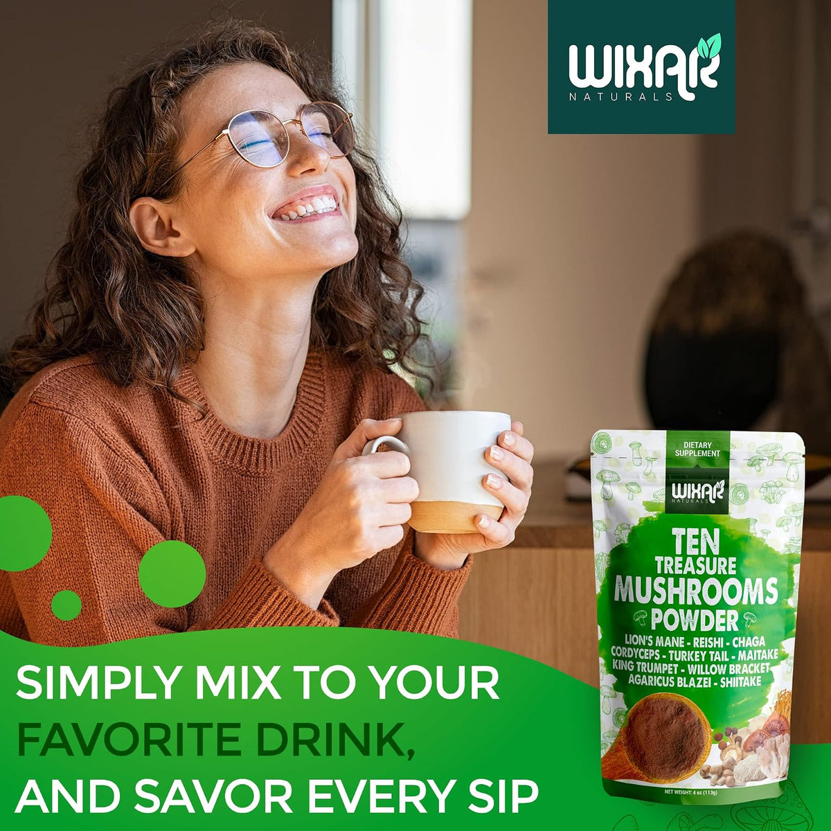 Lion's mane mushroom for cognitive support