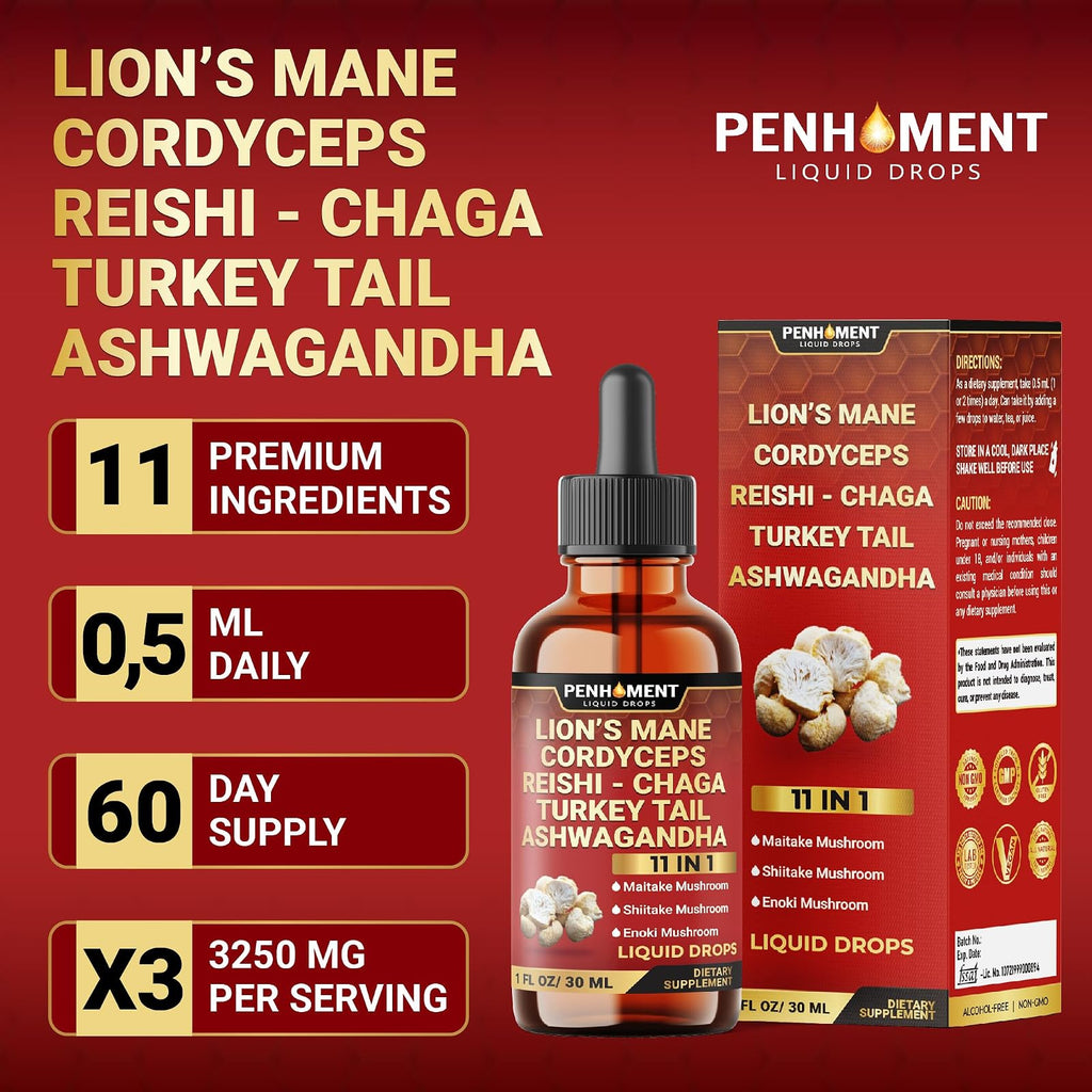 lion's mane mushroom for cognitive support