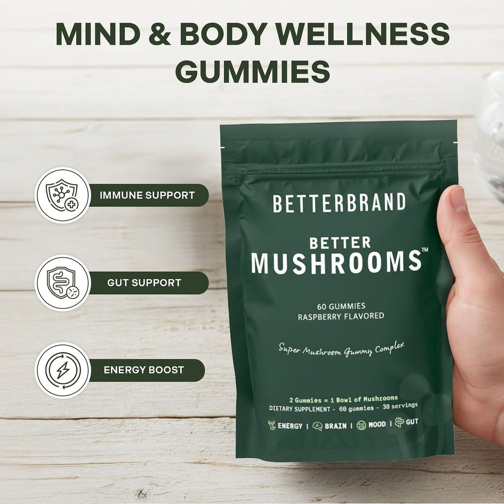 Lion's mane mushroom for cognitive support