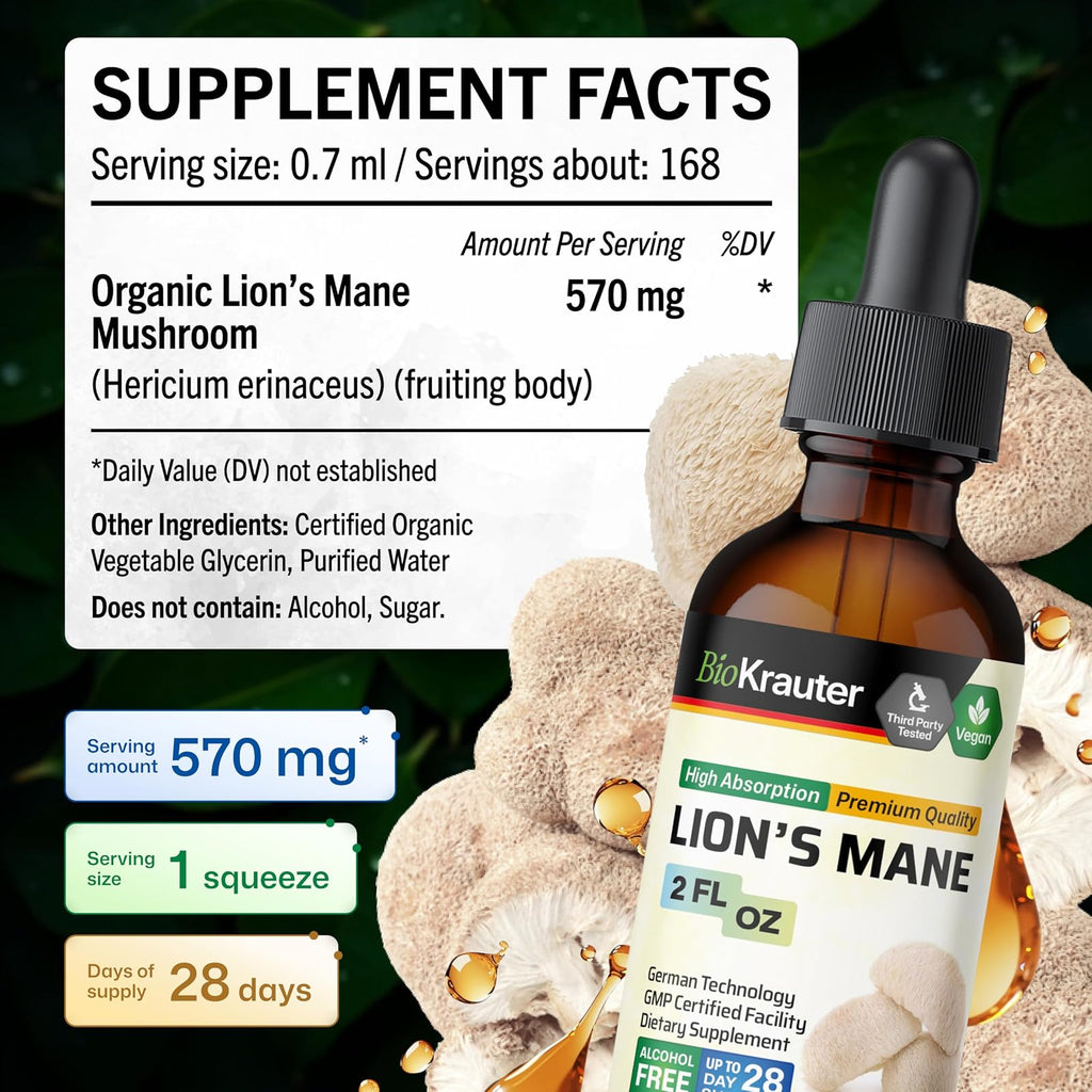lion's mane mushroom for mental clarity