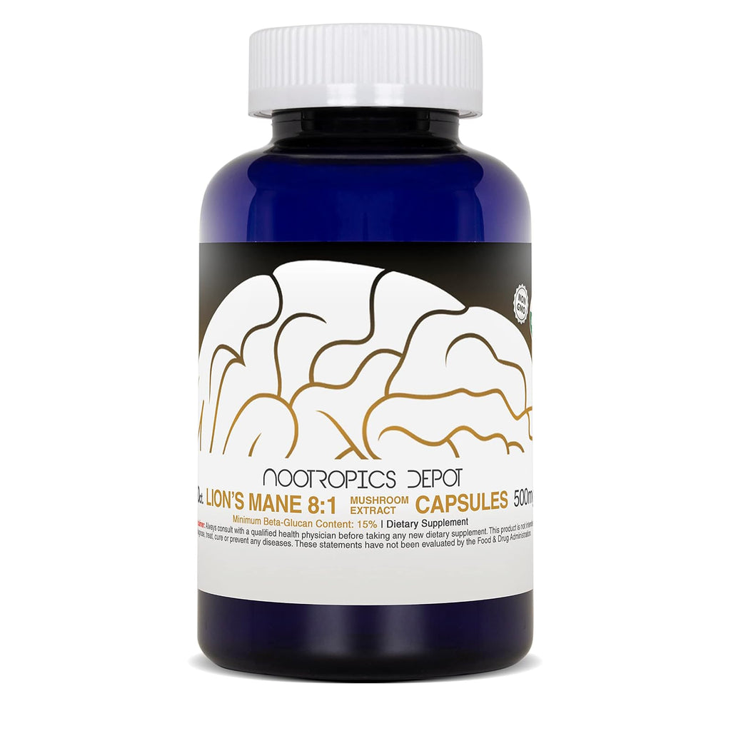 lion's mane mushroom for stress relief