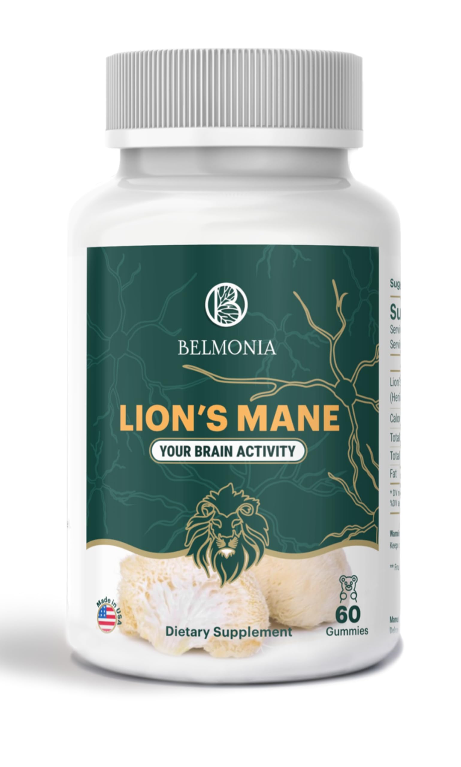 Lion's Mane mushroom gummies for brain health