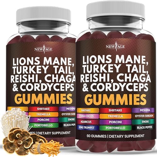 Lion's Mane mushroom gummies for cognitive support