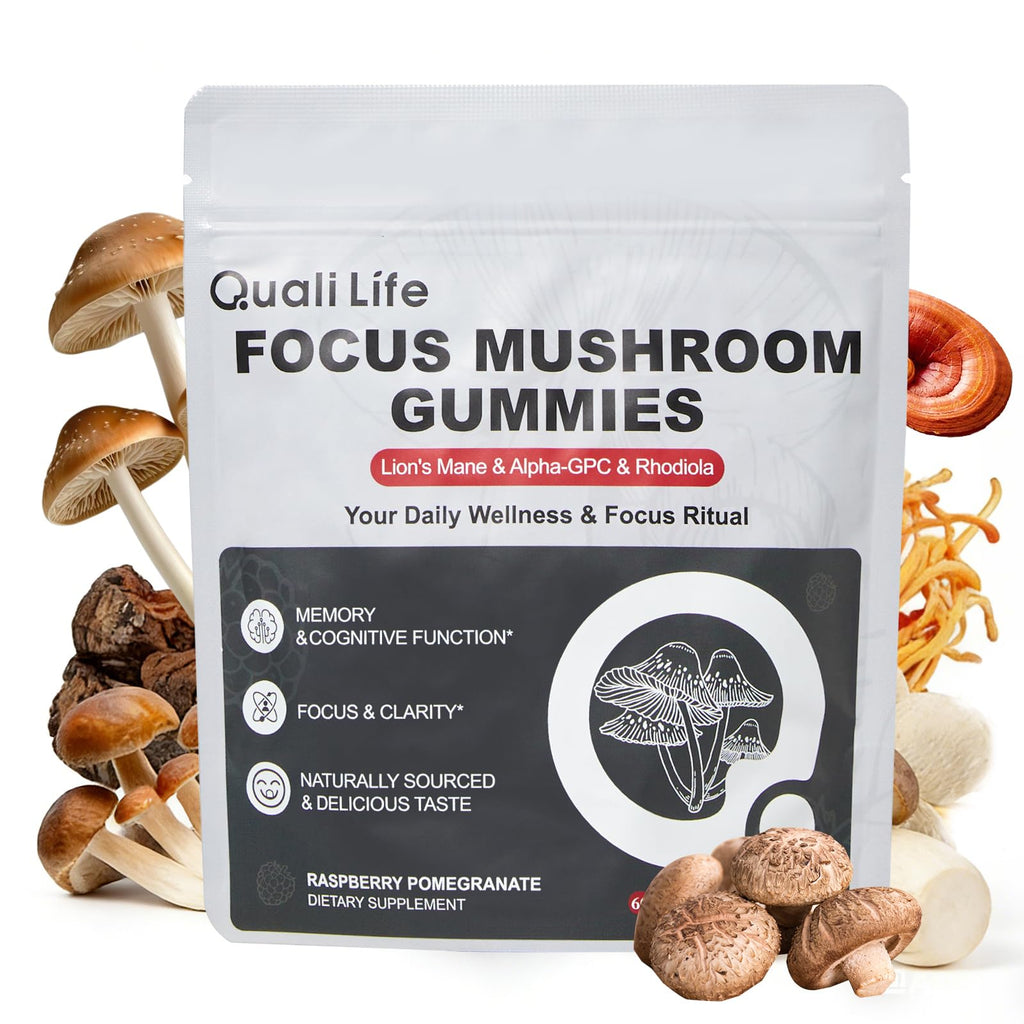 Lion's Mane mushroom gummies for focus