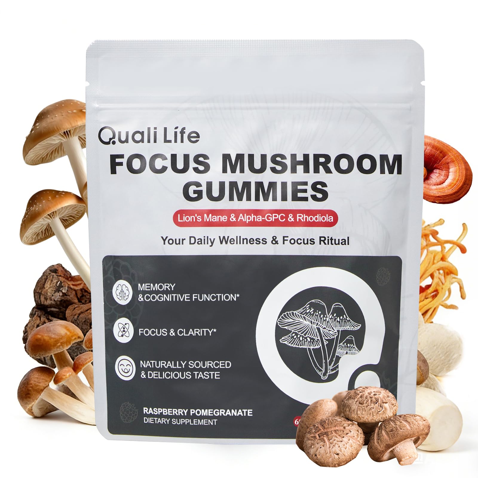 Lion's Mane mushroom gummies for focus