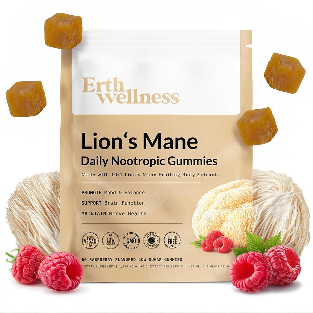Lion's Mane mushroom gummies for focus