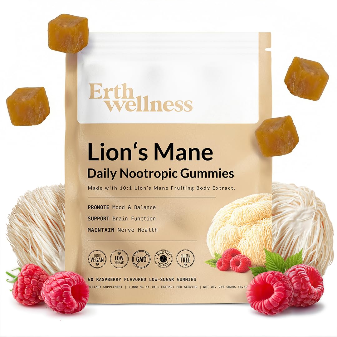 Lion's Mane mushroom gummies for focus
