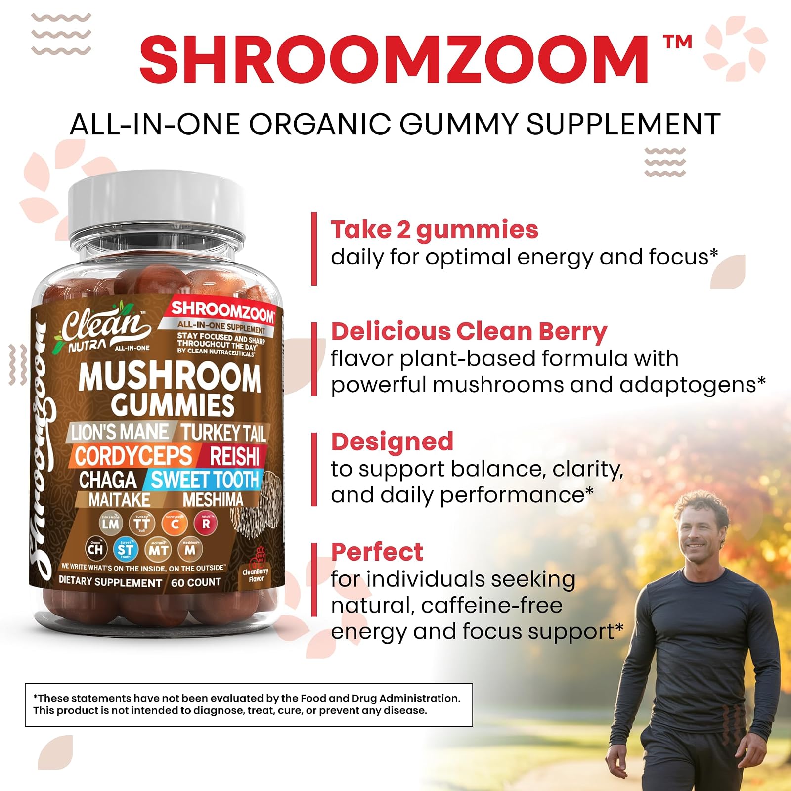Lion's mane mushroom gummies for focus