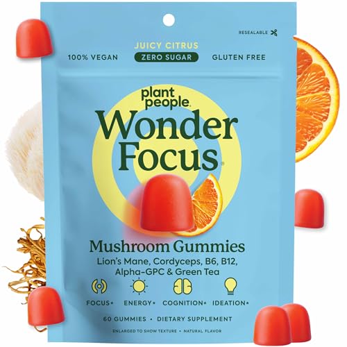 Lion's Mane mushroom gummies for focus