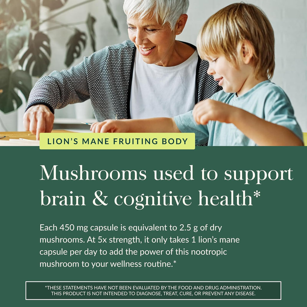 lion's mane mushroom immune booster