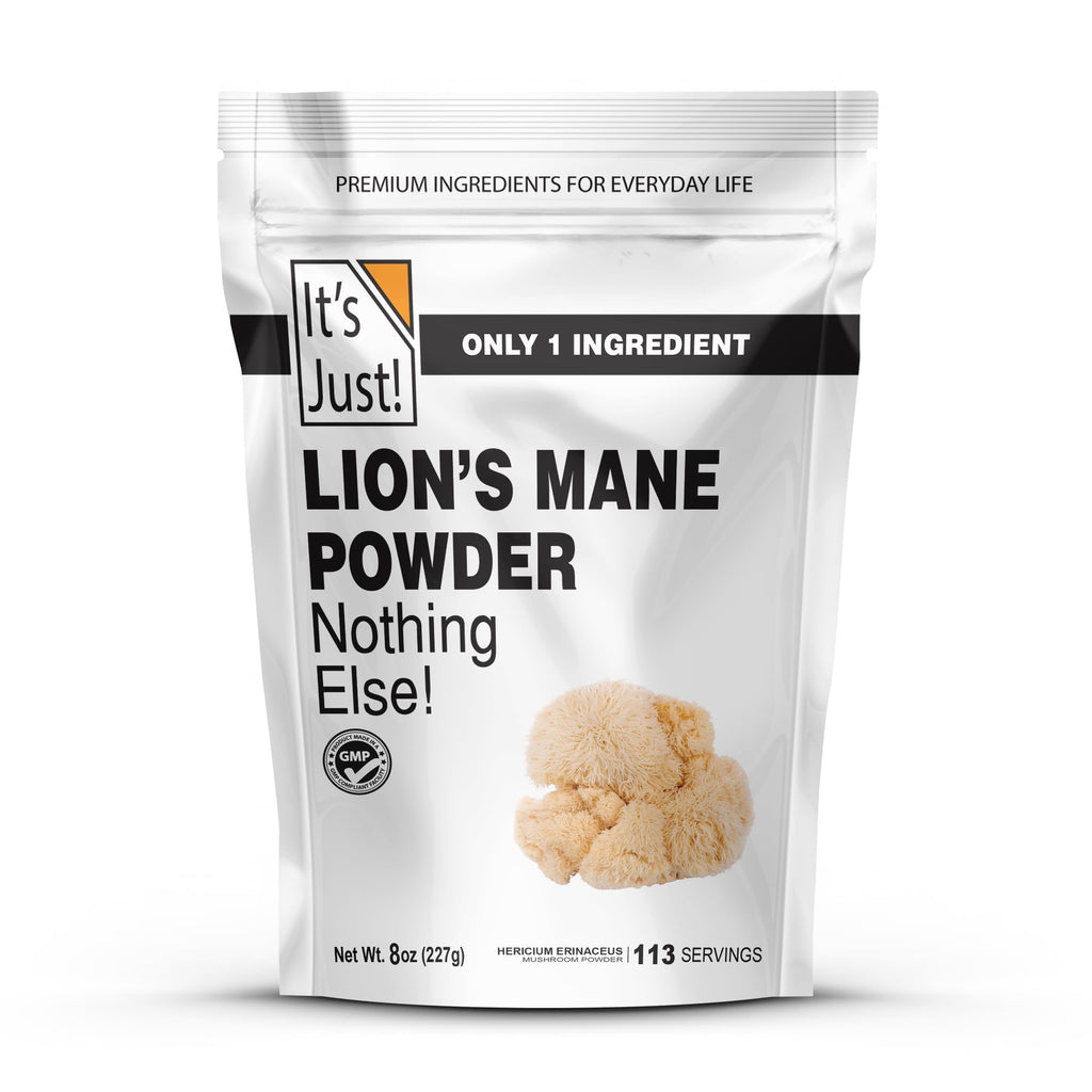 Lion's Mane mushroom powder for brain health