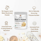 lion's mane mushroom powder for energy