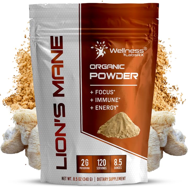 Lion's Mane mushroom powder for focus
