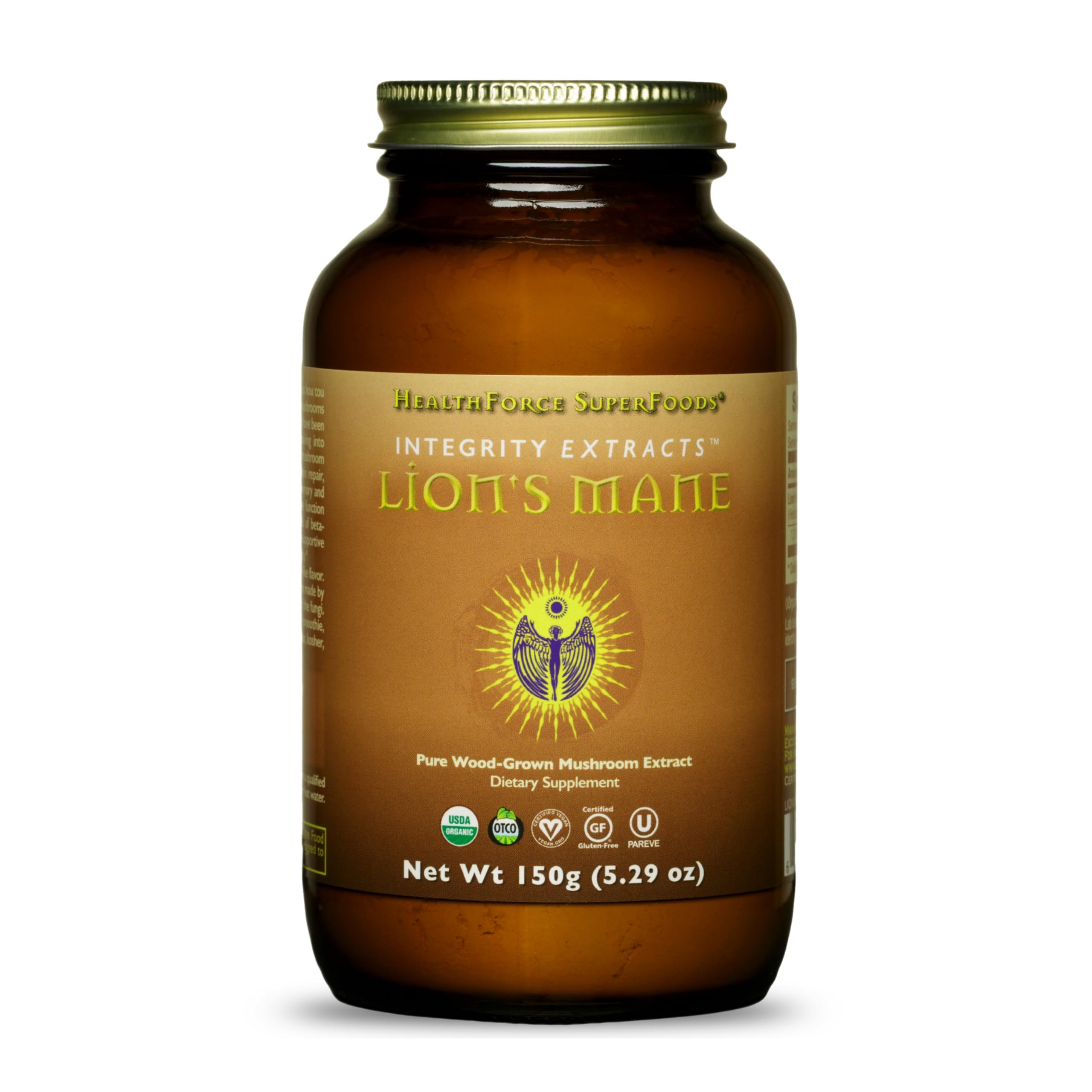 Lion's Mane mushroom powder supplement