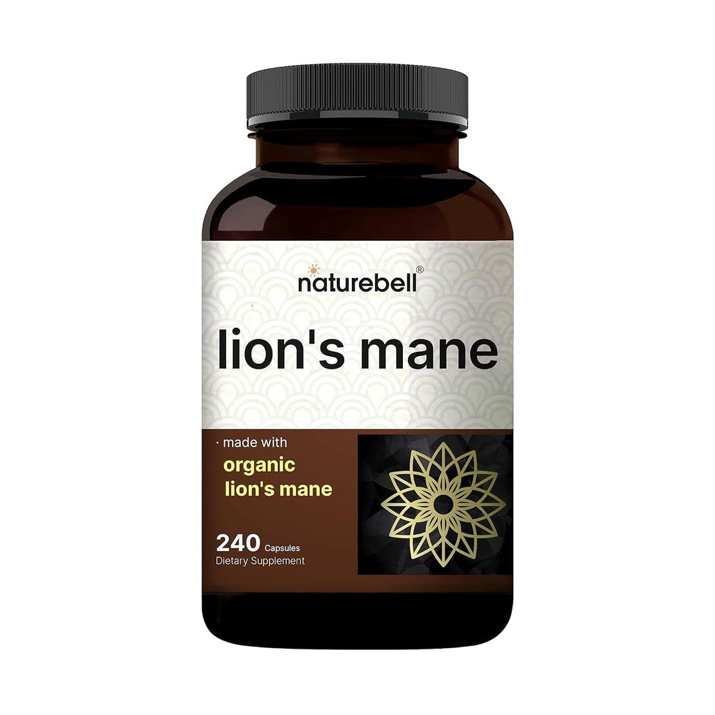 lion's mane mushroom supplement capsules