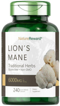 Lion's Mane mushroom supplement capsules