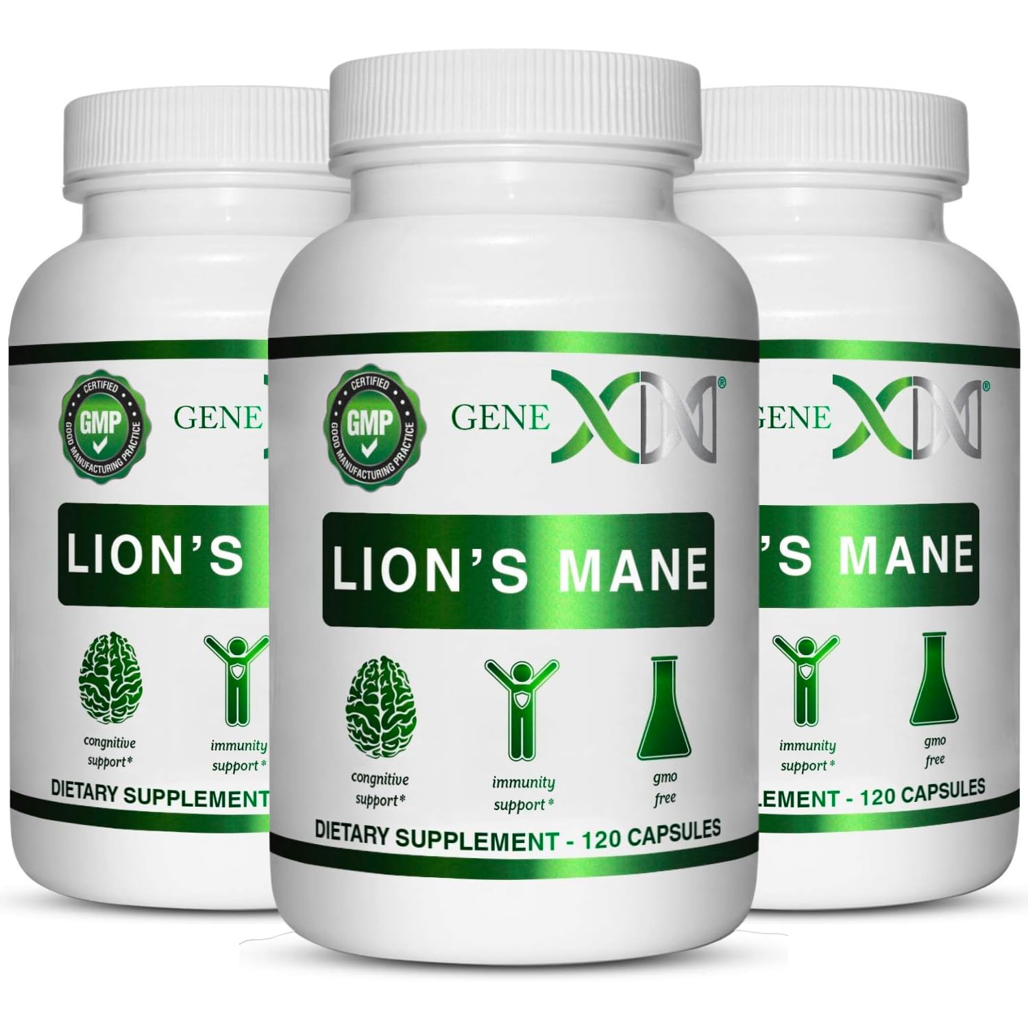 lion's mane mushroom supplement capsules