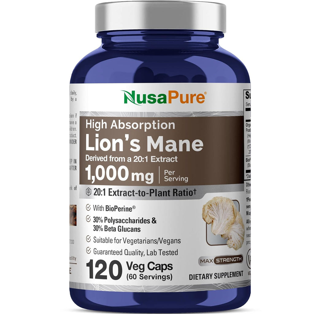 lion's mane mushroom supplement