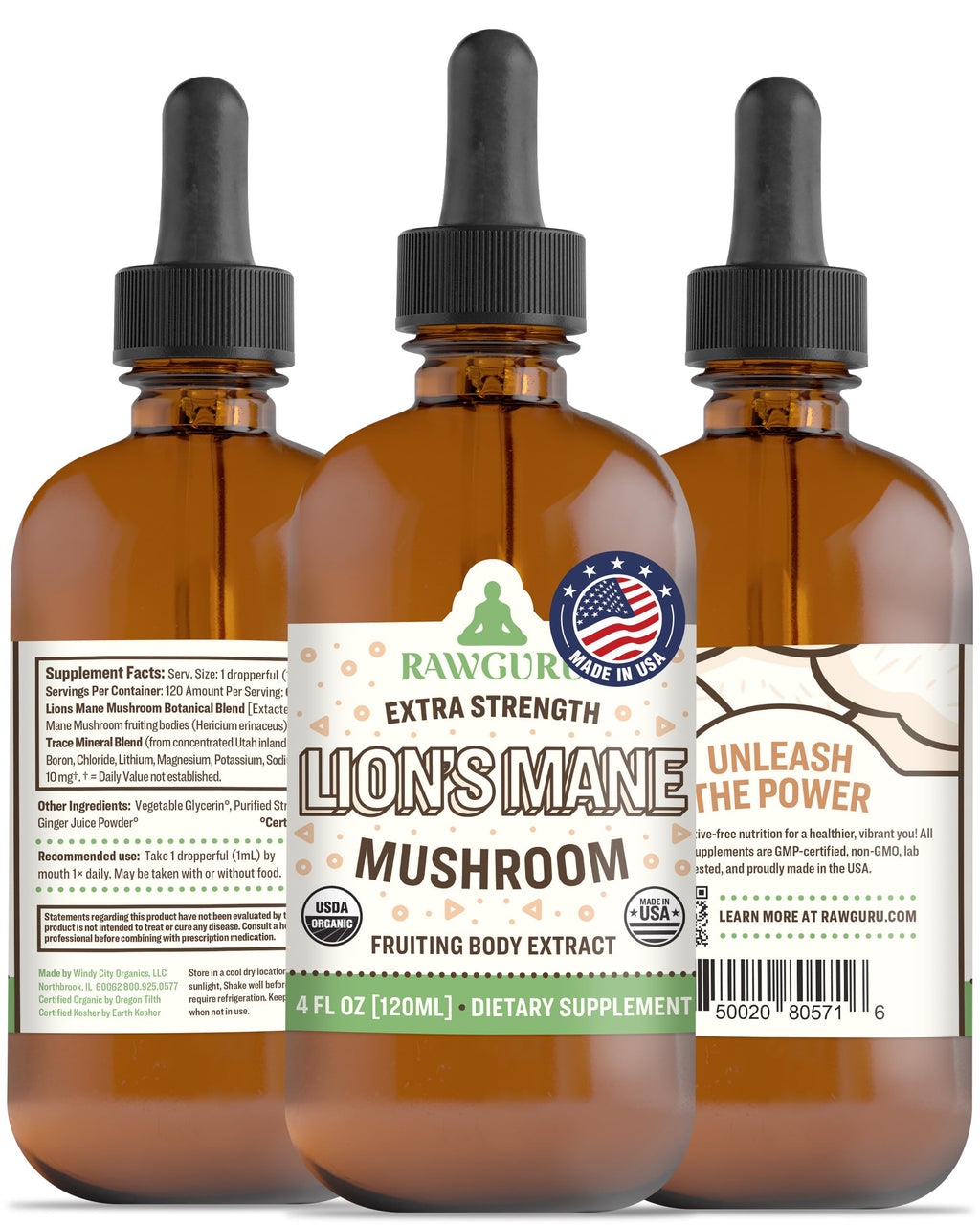 Lion's Mane mushroom tincture for immunity