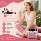 lion's mane mushroom wellness beverage