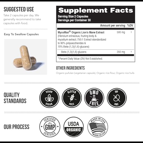 Lion's Mane mushrooms for brain function